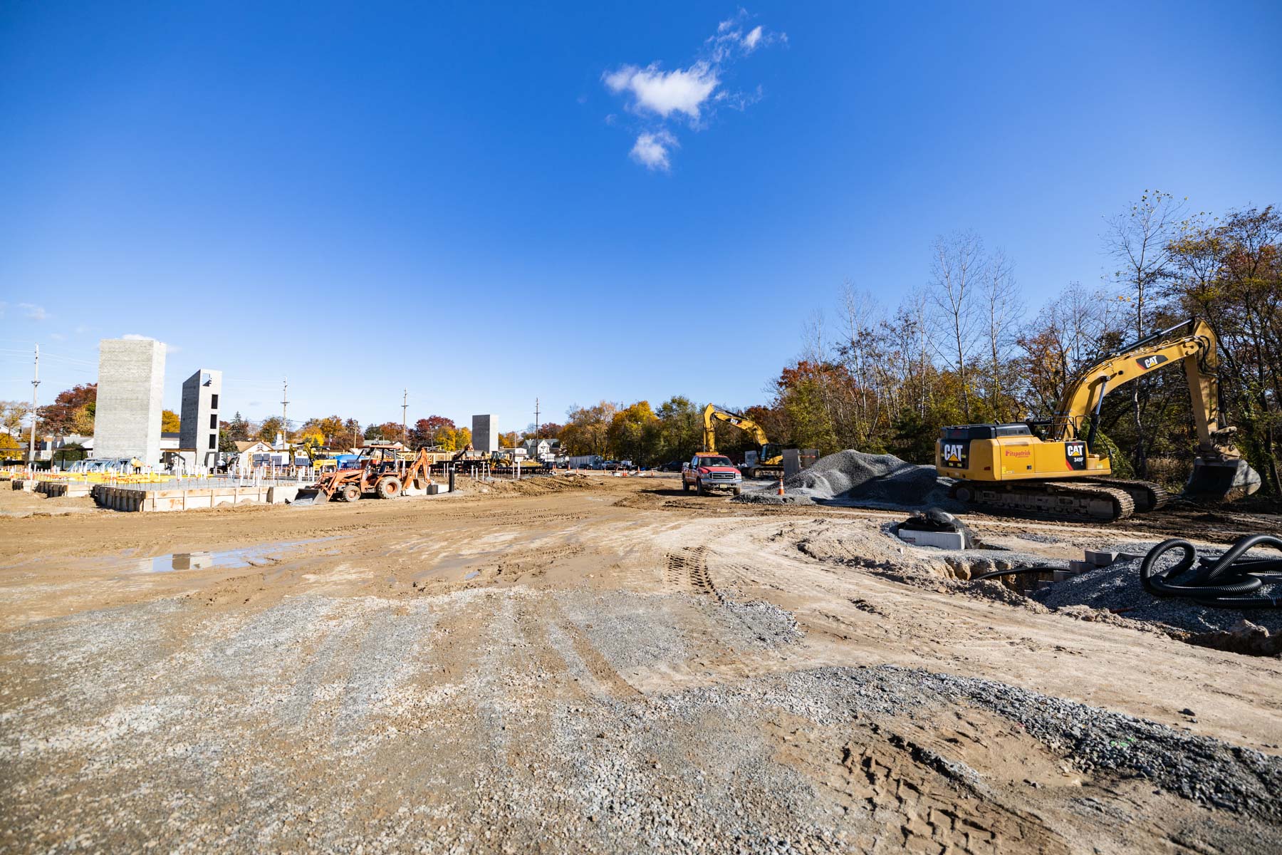 Hedges at Hawthorne Apartments Construction Progress Nov 2021 - March ...