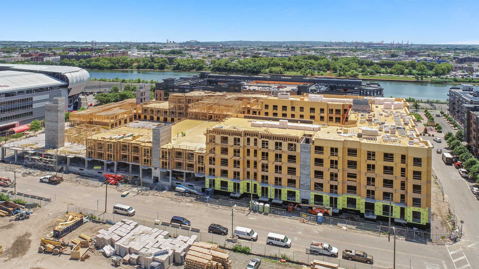 Progress on Residential Development in Harrison, NJ - River Bend Block ...