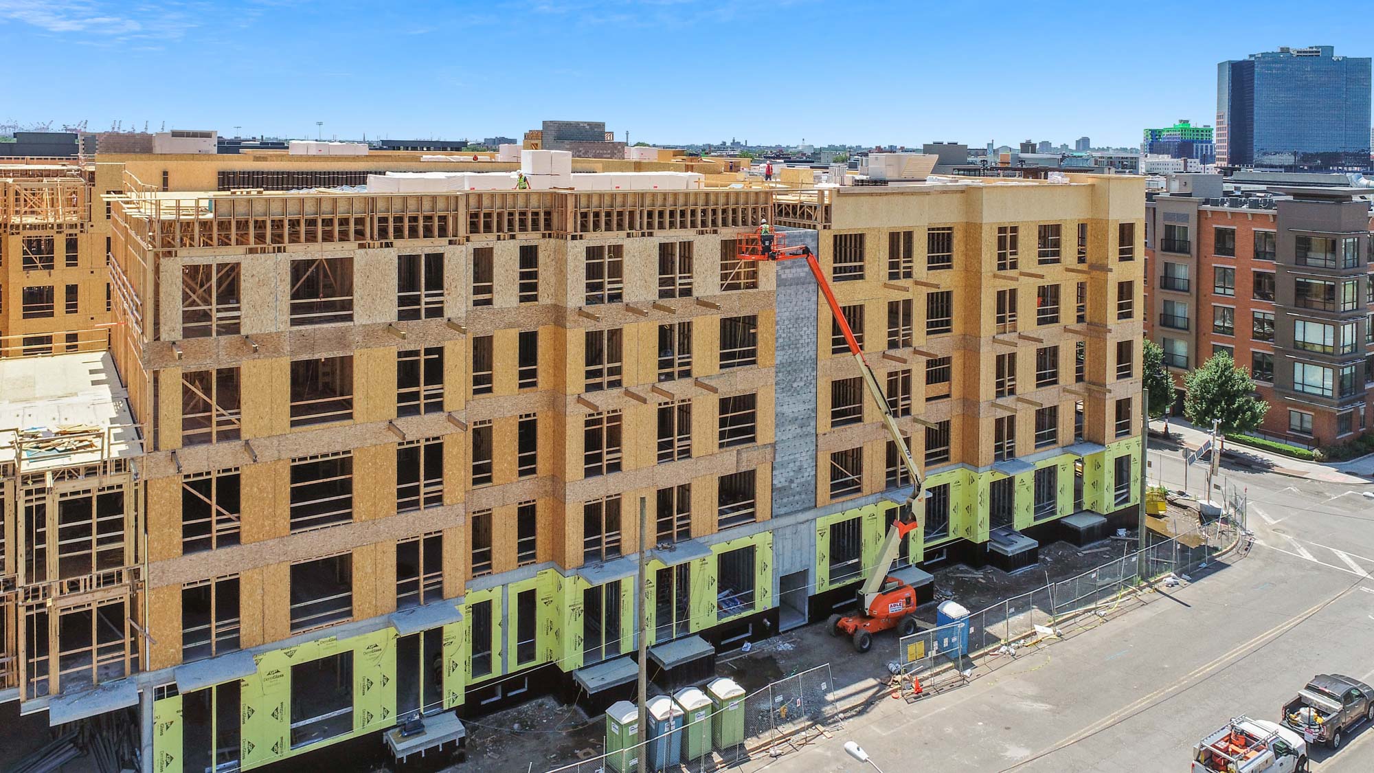 Progress on Residential Development in Harrison, NJ - River Bend Block ...